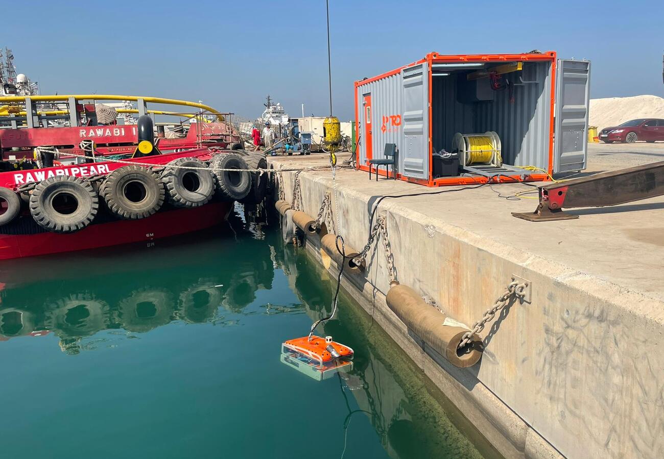 ROV Falcon test at DMC